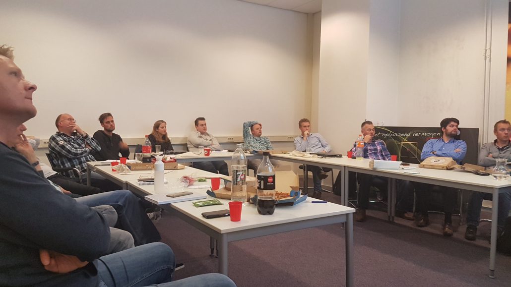 Cisco pizza avond technische collega's